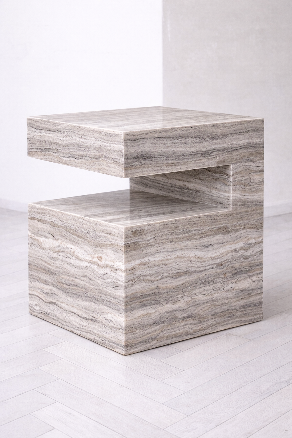 The C Side Table - Viola Calacatta – Natural Stone Co
